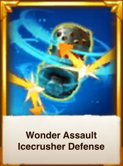 Wonder Assault Icecrusher Defense Research | Game of War Wiki | Fandom