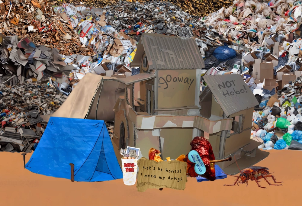 Homeless Encampment | Garbage People Wiki | Fandom