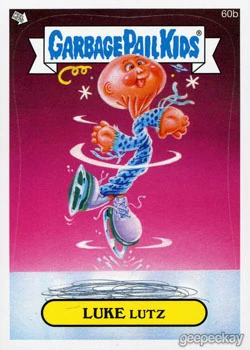 A.Dizzy Dave/b.Luke Lutz | Garbage Pail Kids Wiki | Fandom