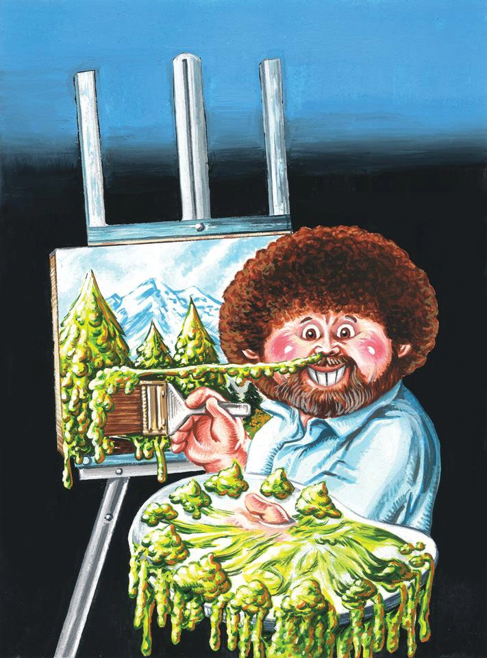 BOB Gross - Happy TRE | Garbage Pail Kids Wiki | Fandom