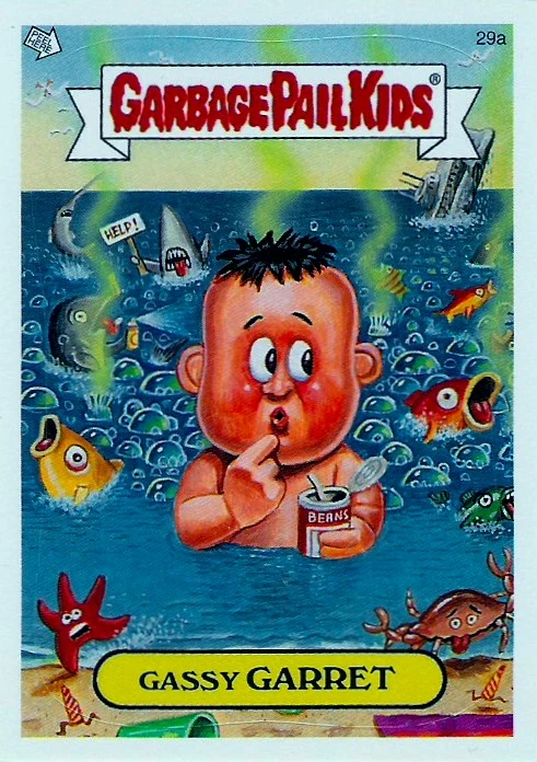 ANS2-29 | Garbage Pail Kids Wiki | Fandom