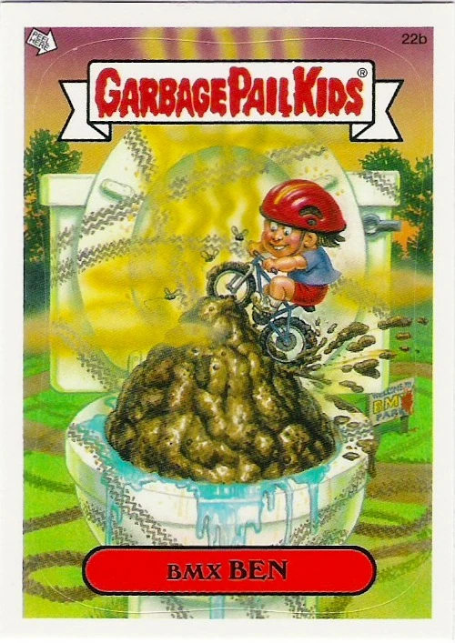 ANS1-22 | Garbage Pail Kids Wiki | Fandom