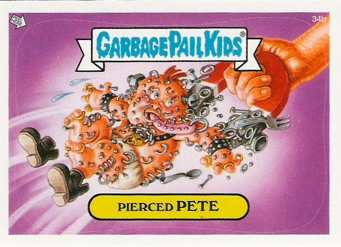 ANS1-34 | Garbage Pail Kids Wiki | Fandom