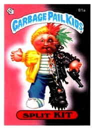 Split KIT - Mixed-Up MITCH | Garbage Pail Kids Wiki | Fandom