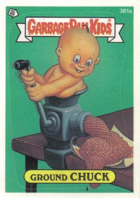 381 | Garbage Pail Kids Wiki | Fandom