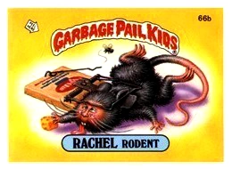 MATT Ratt - RACHEL Rodent | Garbage Pail Kids Wiki | Fandom