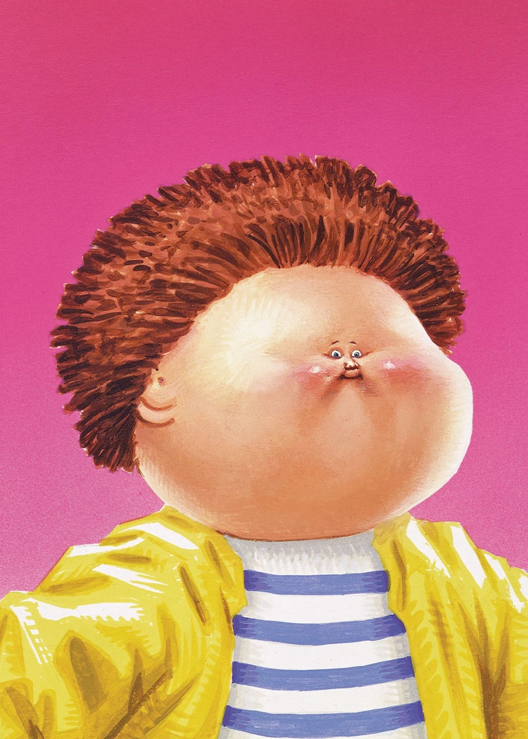 Shrunken ED - Cheeky CHARLES | Garbage Pail Kids Wiki | Fandom