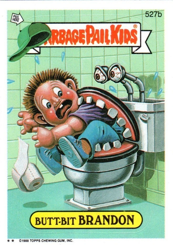527 | Garbage Pail Kids Wiki | Fandom