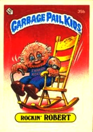 Wrinkly RANDY - Rockin' ROBERT | Garbage Pail Kids Wiki | Fandom