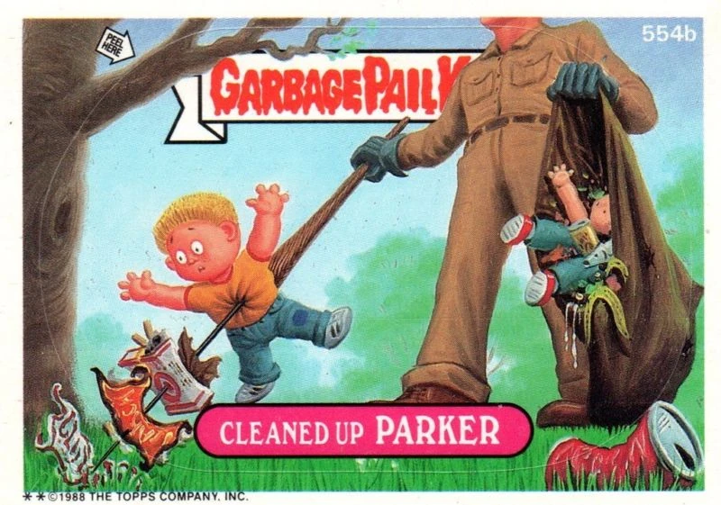 554 | Garbage Pail Kids Wiki | Fandom