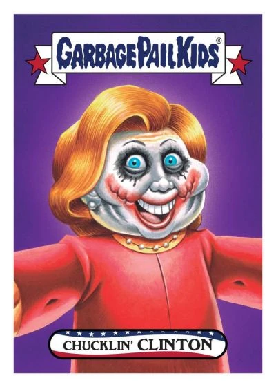 5 Chucklin’ Clinton | Garbage Pail Kids Wiki | Fandom