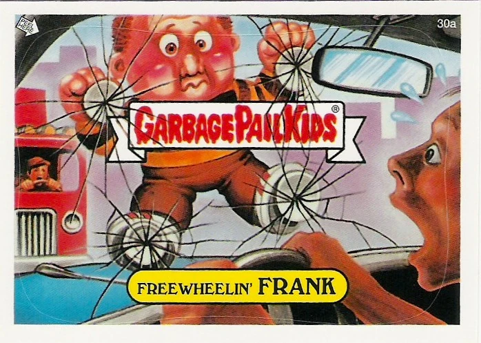 ANS1-30 | Garbage Pail Kids Wiki | Fandom