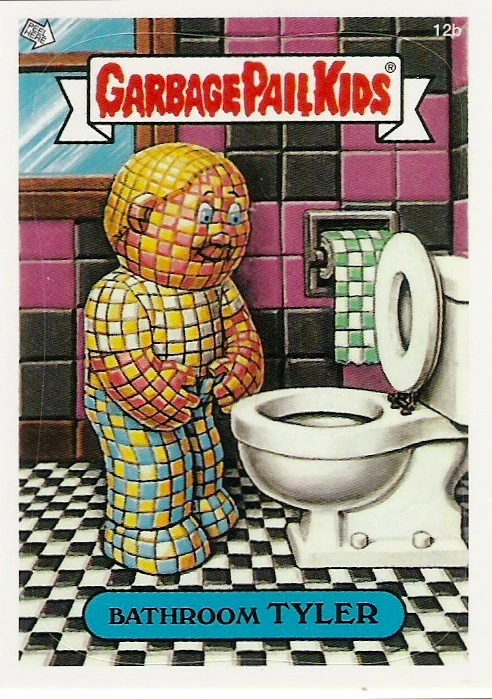 ANS1-12 | Garbage Pail Kids Wiki | Fandom