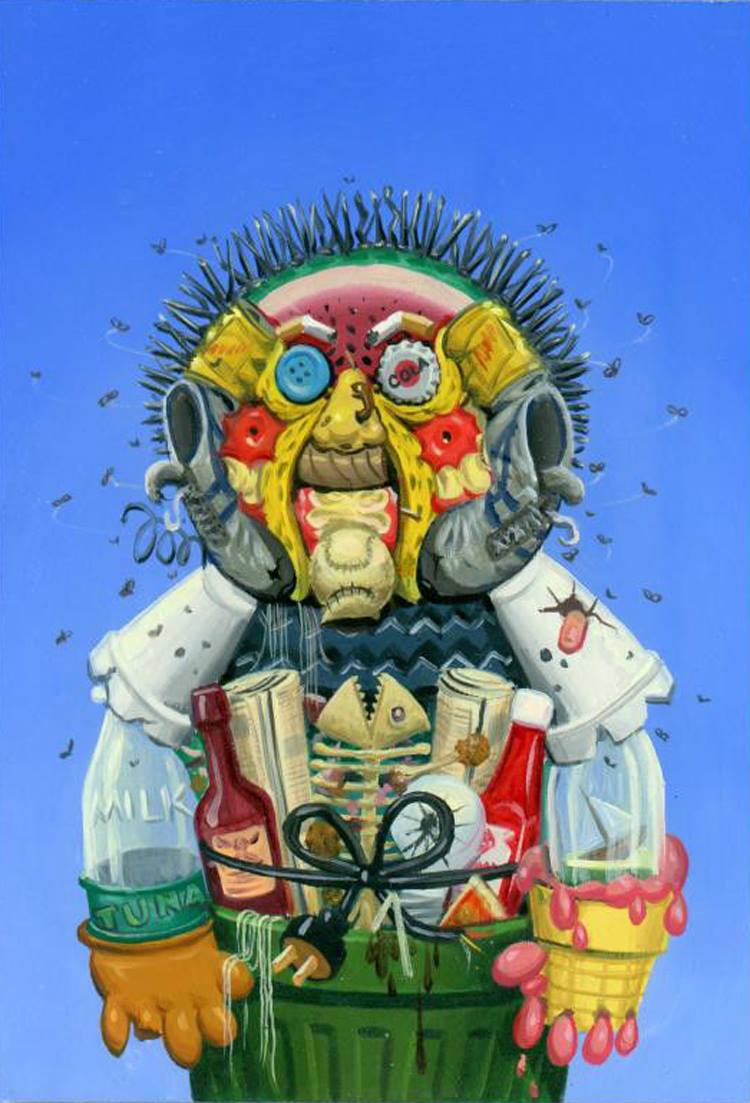 WES Mess - Trash-Can KEN | Garbage Pail Kids Wiki | Fandom