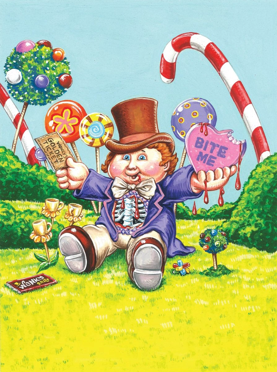 Wonky WILLY - Candy ANDY | Garbage Pail Kids Wiki | Fandom
