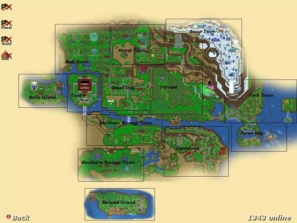 Map | Graal Online Wiki | Fandom