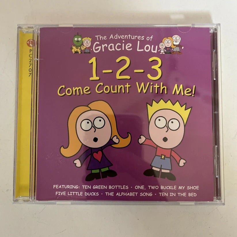 1-2-3 Come Count With Me! (CD) | Gracie Lou Wiki | Fandom