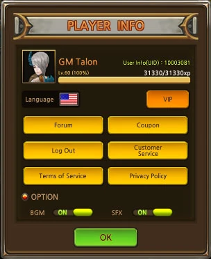 Player Info | Gramfantasia Wikia | Fandom