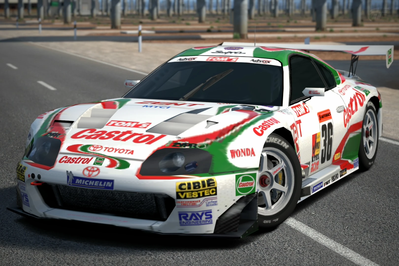 Toyota Castrol TOM'S SUPRA '00 | Gran Turismo Wiki | Fandom