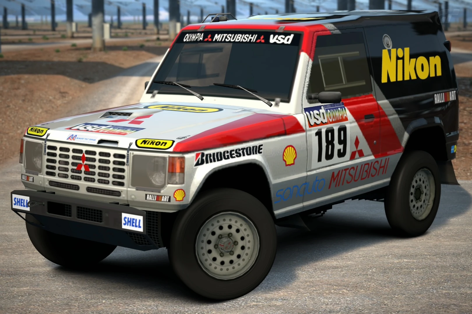 Mitsubishi PAJERO Rally Raid Car '85 | Gran Turismo Wiki | Fandom