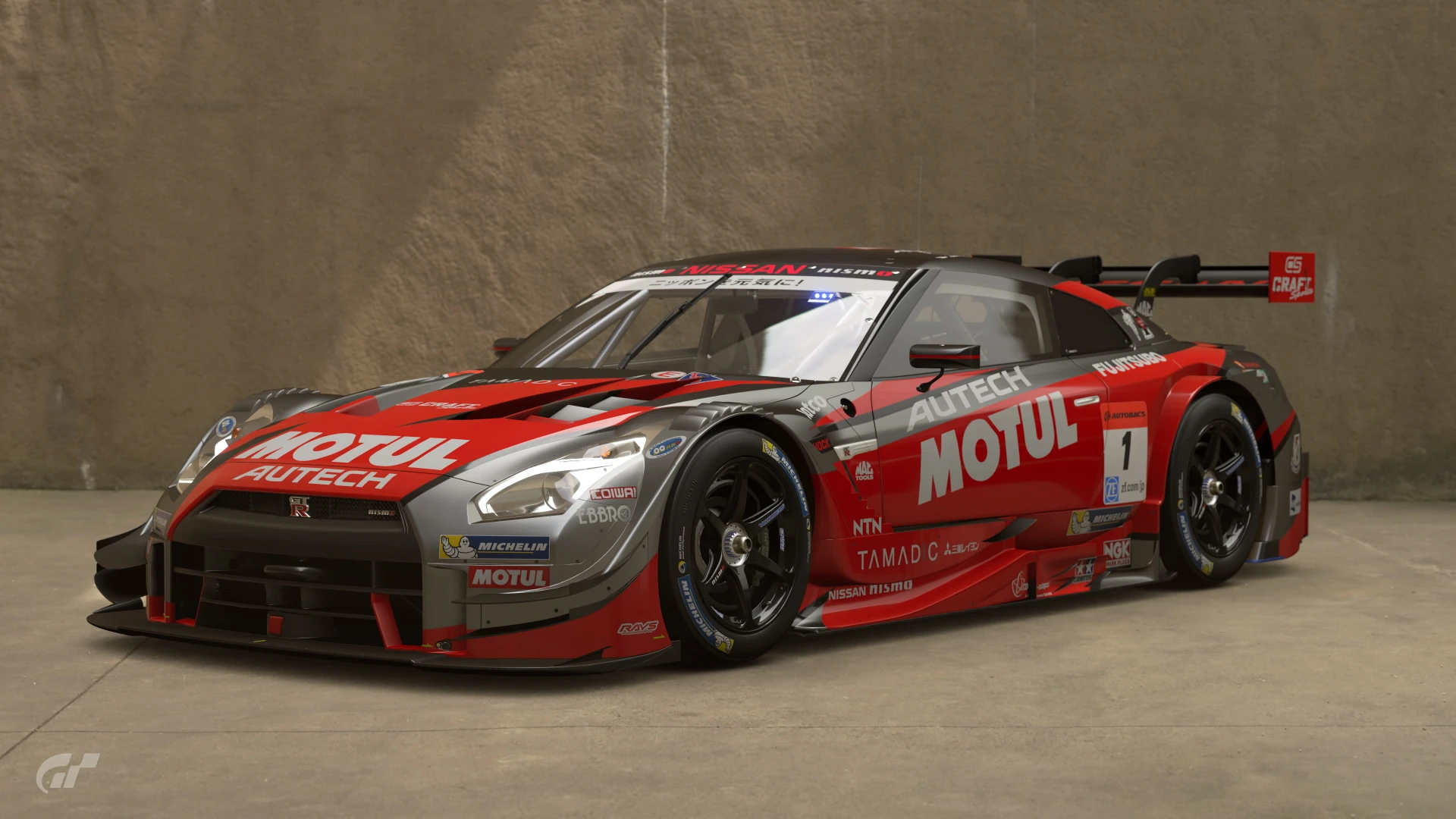 Nissan Gtr Gt500 In Full Race Livery