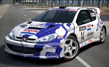 Peugeot rally car store