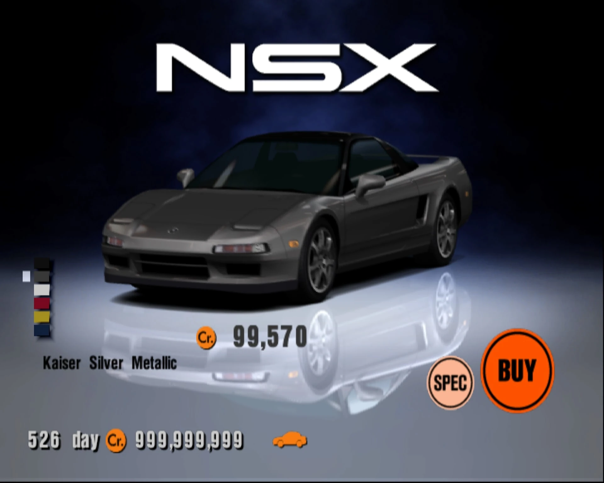 Modified honda nsx type r 1992 455018