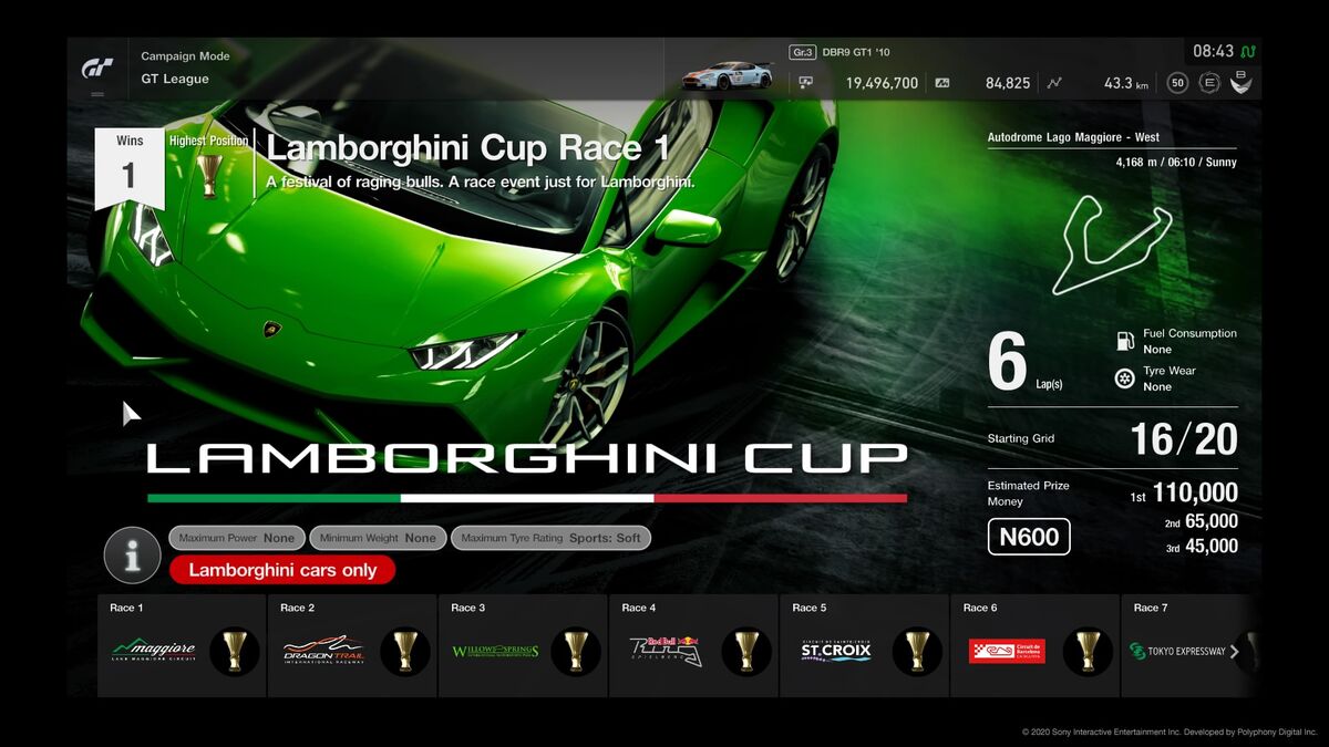 Lamborghini Cup | Gran Turismo Wiki | Fandom