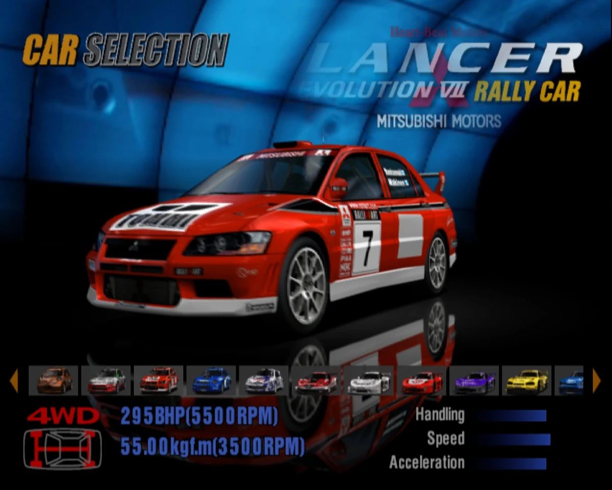 Mitsubishi Lancer Evolution VII Rally Car '01 | Gran Turismo Wiki | Fandom