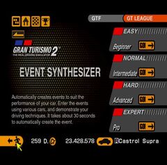 Event Synthesizer | Gran Turismo Wiki | Fandom