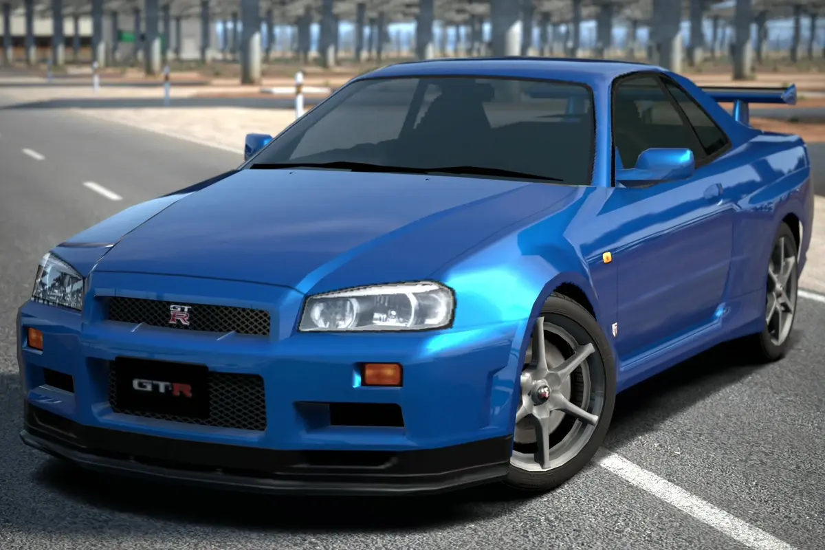 Nissan SKYLINE GT-R V • spec (R34) '99 | Gran turismo-Fanon Wiki | Fandom