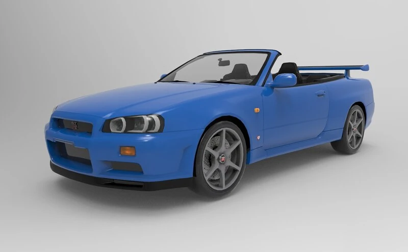 Nissan Skyline GT-R V • spec Convertible Conversion (R34) '99 | Gran ...