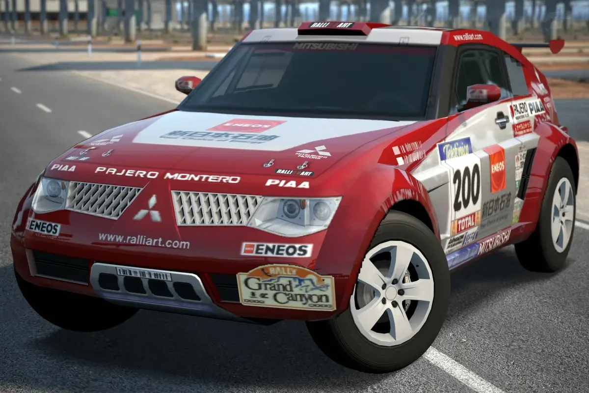 Mitsubishi PAJERO Evolution Rally Raid Car '03 | Gran turismo-Fanon ...
