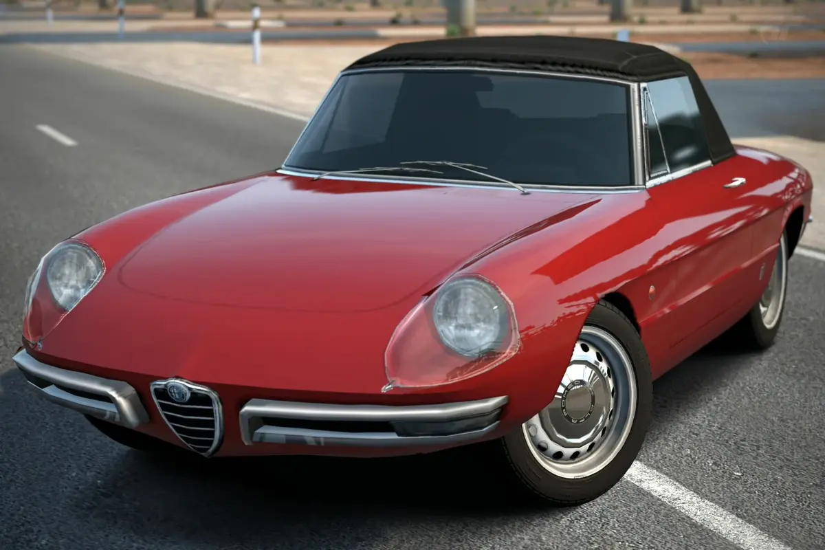 Alfa Romeo Spider 1600 Duetto '66 | Gran turismo-Fanon Wiki | Fandom