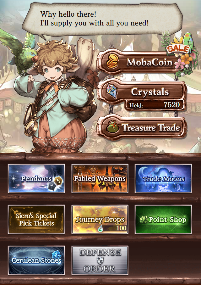Shop | Granblue Fantasy Wiki | Fandom