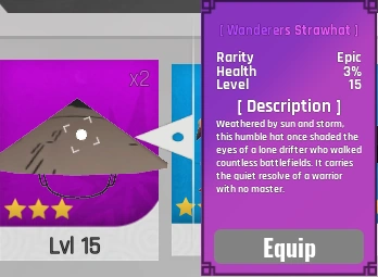 Wanderers Strawhat | Grand Alfheim Wiki | Fandom