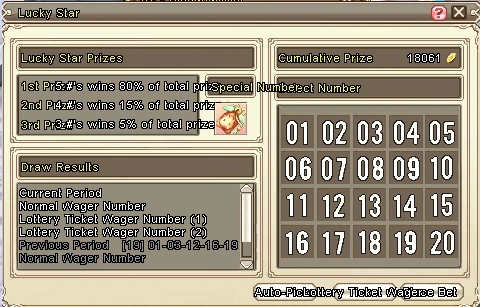 Lucky Star System | Grand Fantasia Wiki | Fandom