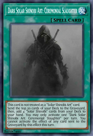 Dark Solar Shinobi Art: Ceremonial Slaughter | Grand Palace Wiki | Fandom