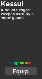 Kessui | Grand Piece Online Wiki | Fandom