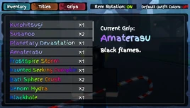 Custom grips | Grand Piece Online Wiki | Fandom