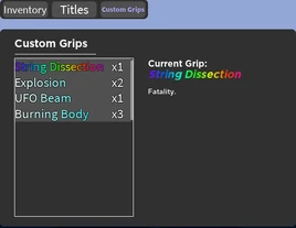 Custom grips | Grand Piece Online Wiki | Fandom
