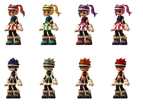 Knave and Maid of Clubs Armor Set | Grand Chase Wiki | Fandom