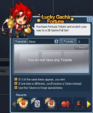 Lucky Gacha Fortune | Grand Chase Wiki | Fandom