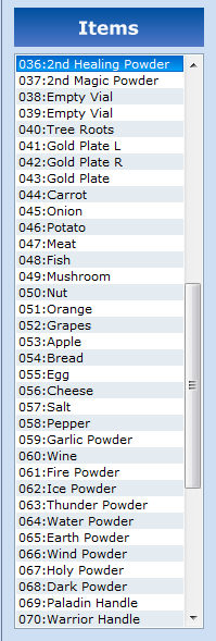 Item List | Grandmaster Wiki | Fandom
