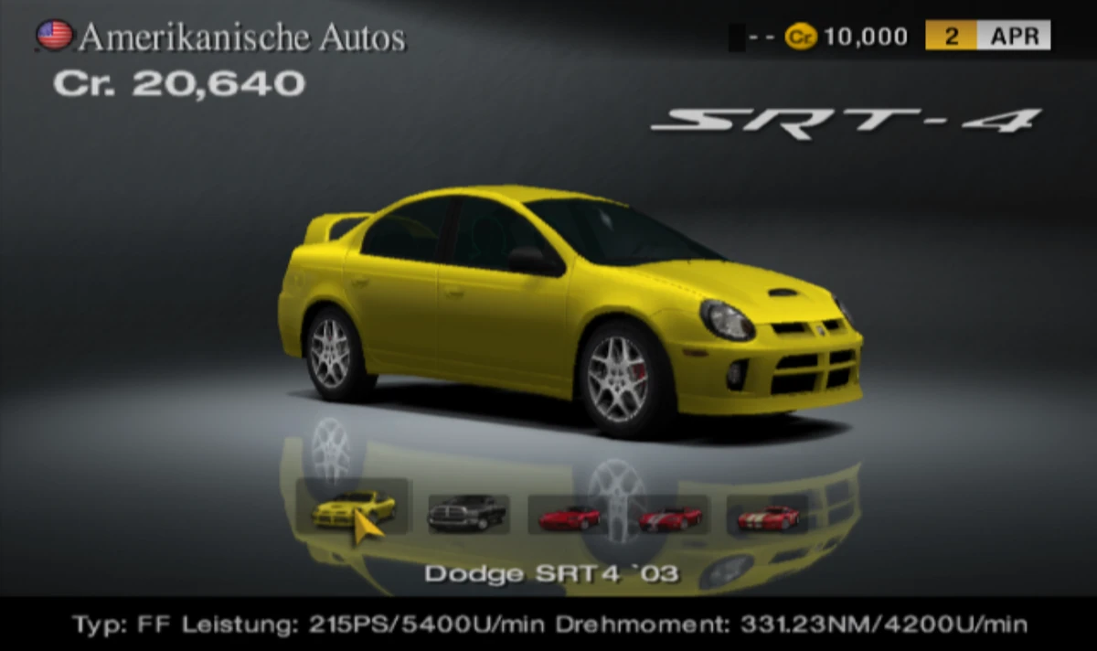 Dodge SRT 4 ´03 | Gran Turismo Wiki | Fandom