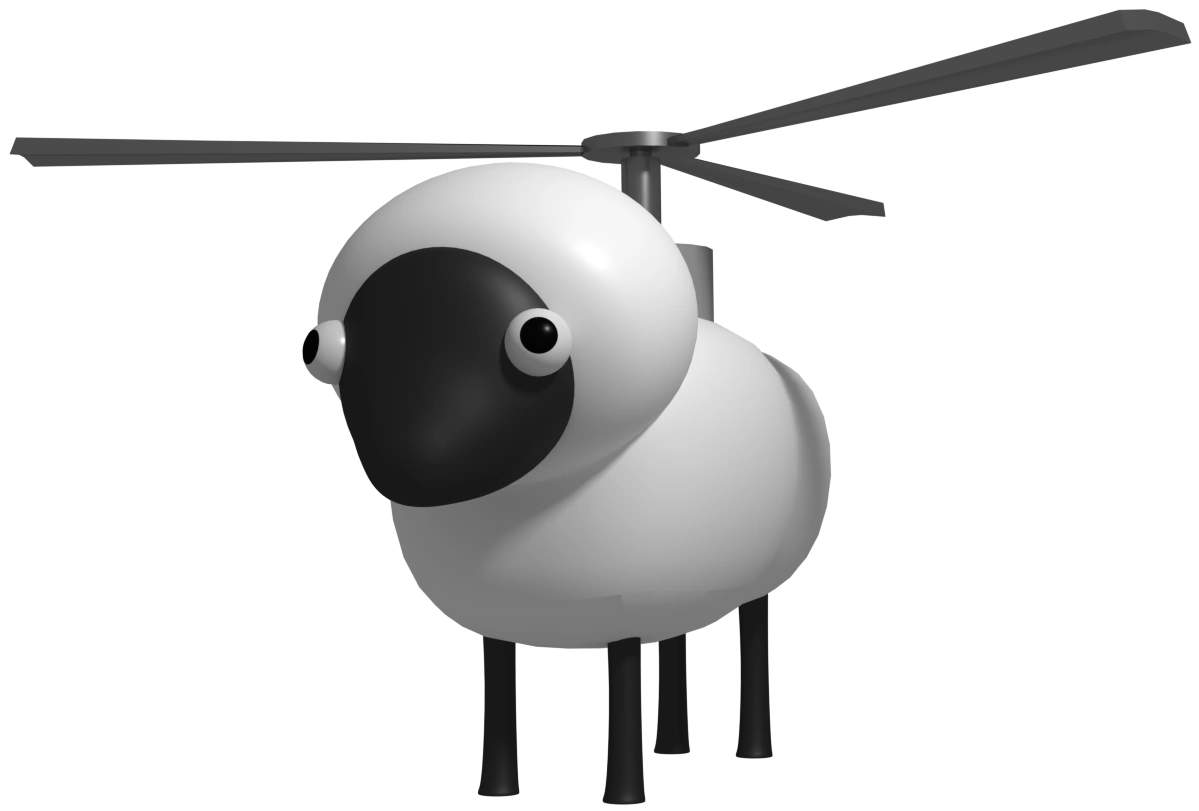 Helicopter Sheep | Graphics Group Pixar Pixar Animation Studios Wiki ...