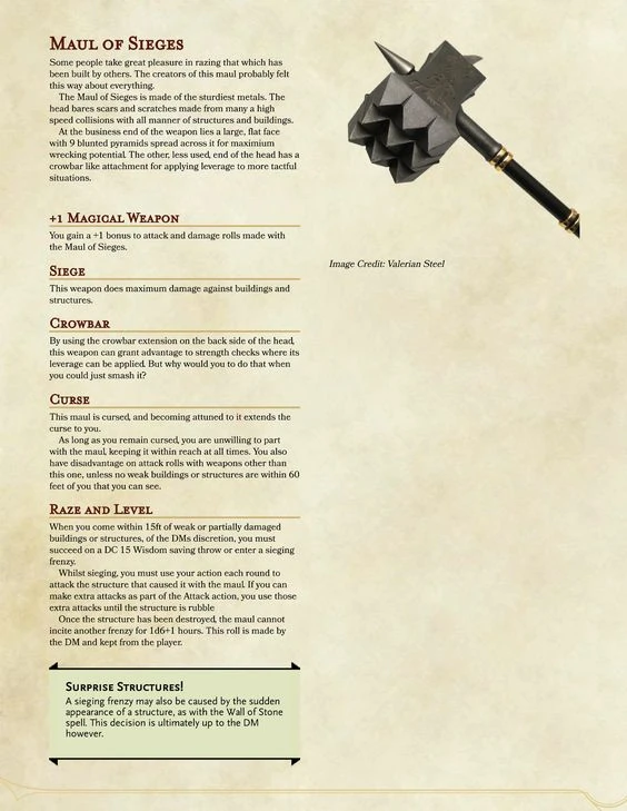 Maul Weapon