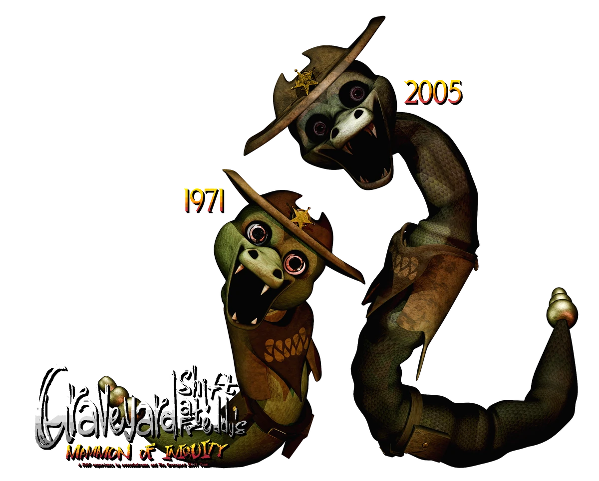 Sheriff Slithers | Graveyard Shift at Freddy's Wiki | Fandom
