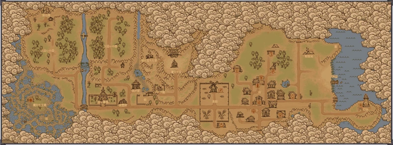 マップ - Official Graveyard Keeper Wiki