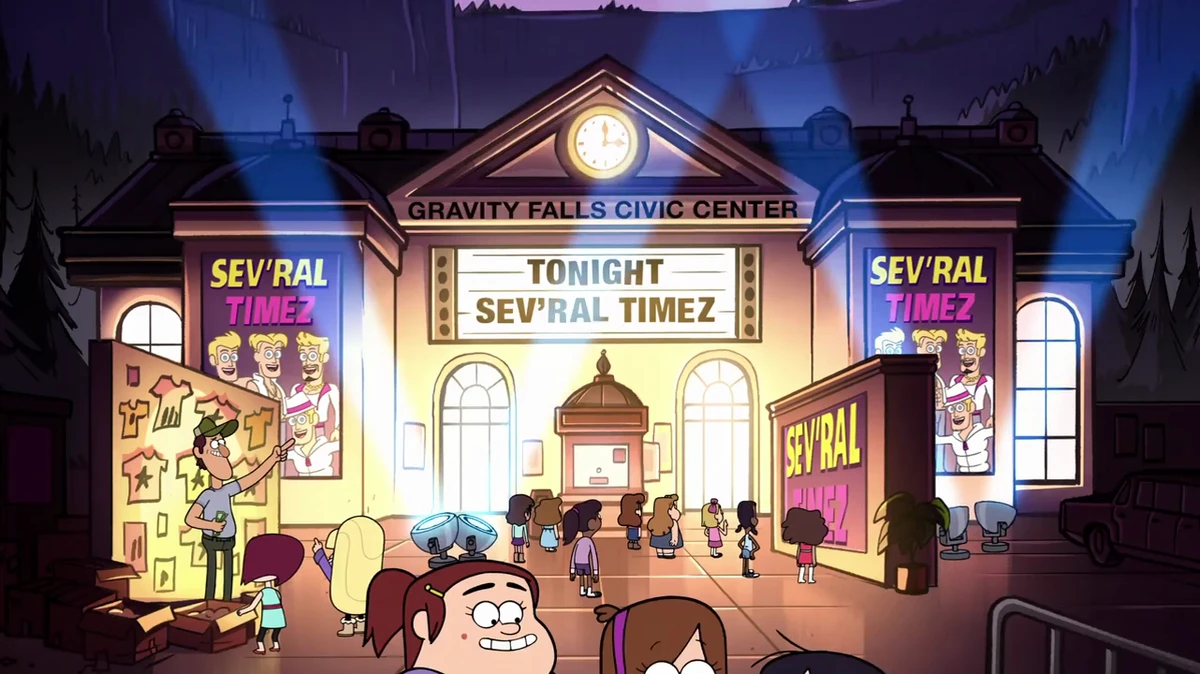 Gravity Falls Civic Center and Buffet | Gravity Falls Roleplay Wiki ...